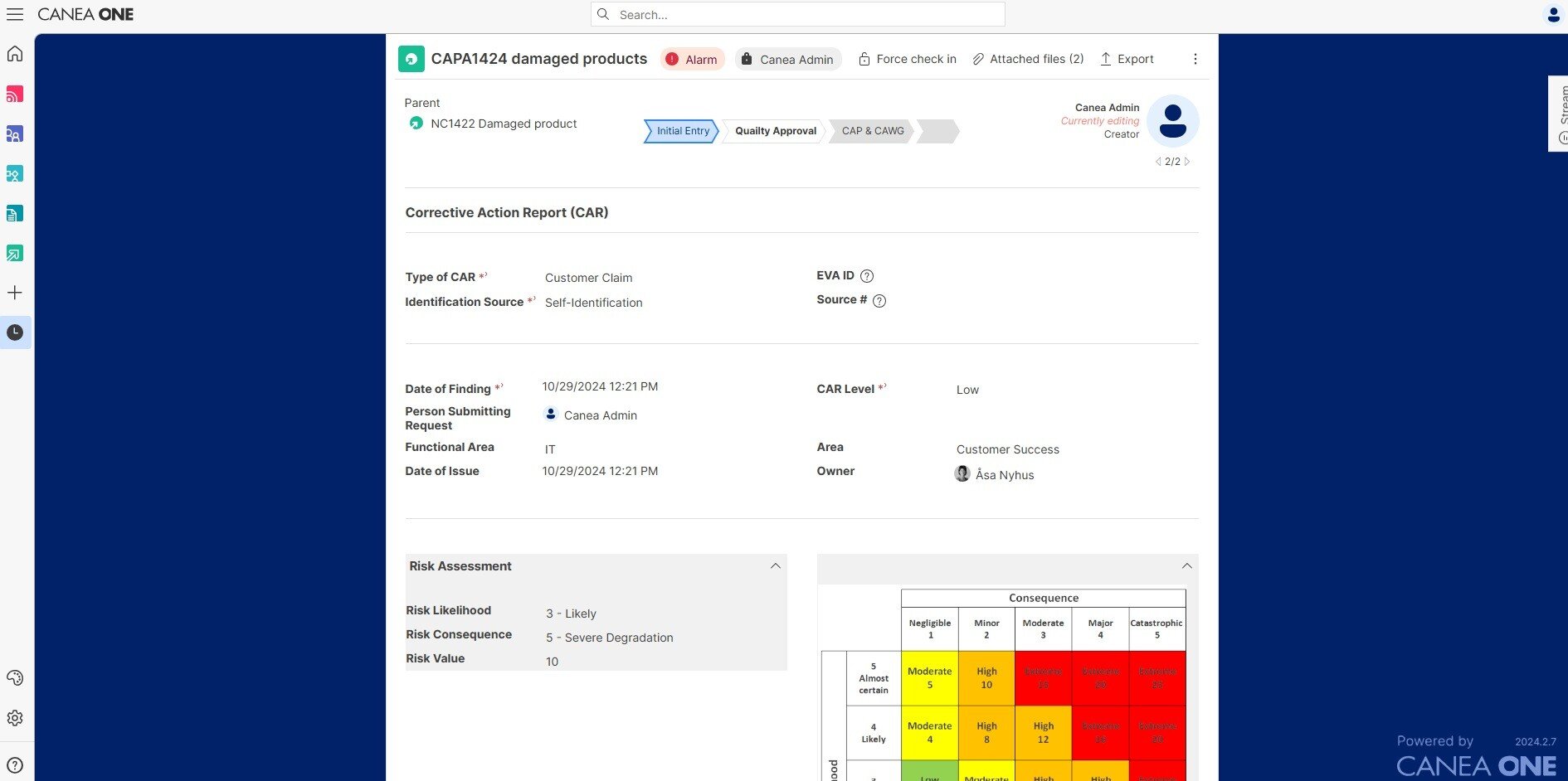 CANEA ONE – Selecting The Right eQMS for Your Business
